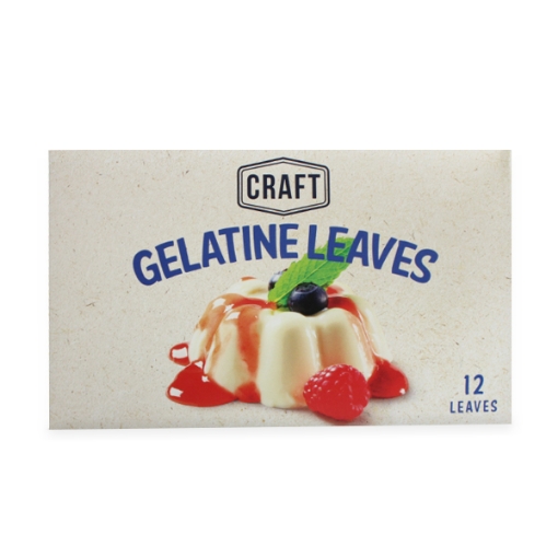 Zim-Zone. CRAFT GELATINE LEAVES 12's